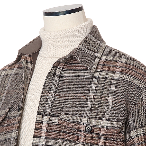 킨록 20FW 셔츠형 오버핏 트러커 자켓 KAJ16