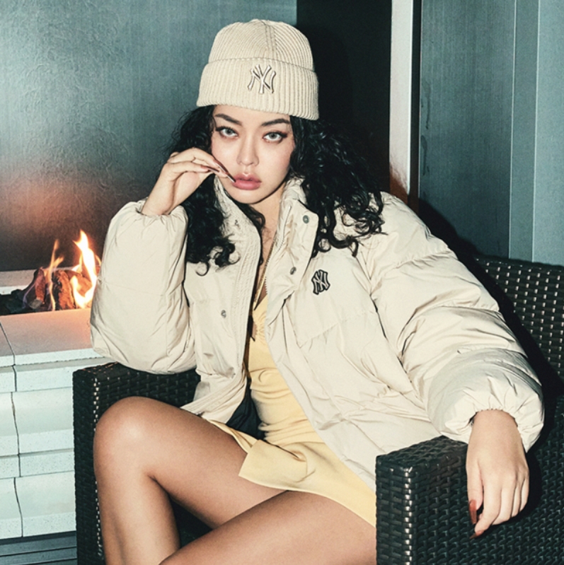 (MLB)21F/W★ 베이직 숏패딩 뉴욕양키스(3ADJB0416-50BGS)