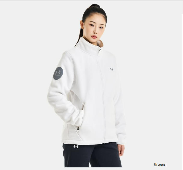 언더아머 | 1376615-112 언더아머 후리스 남녀공용 APAC 본디드 후리스 플리스 재킷 | 갤러리아몰