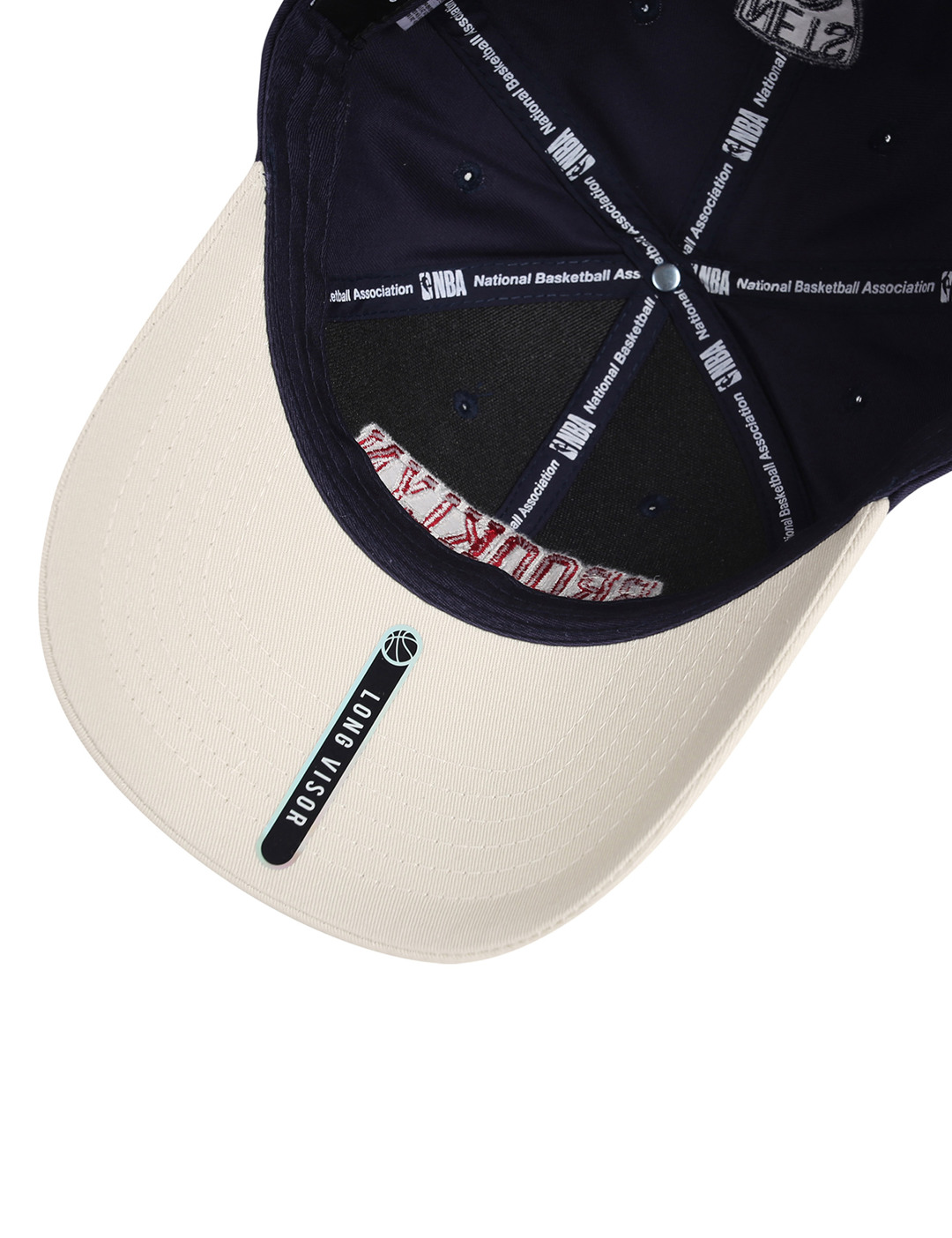 [NBA]NYK아치형 레터링 자수 HARD CURVED CAP-C(N225AP462P)