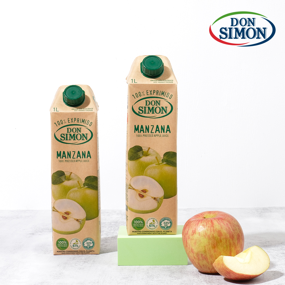 [돈시몬]100% NFC 착즙주스 사과 1L X 6팩