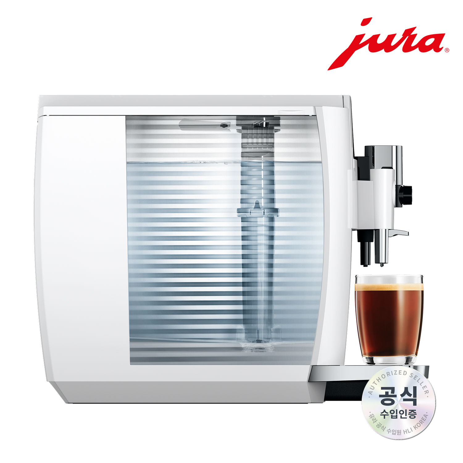 유라 커피머신 | 유라 전자동 커피머신 E8 G3 Piano White | 갤러리아몰