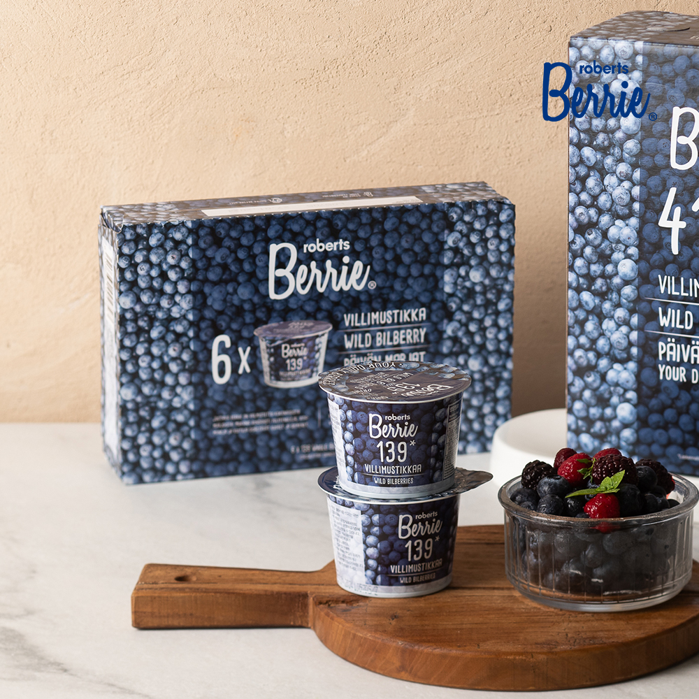 로버츠베리에 과채주스 야생 빌베리 1박스(100ml x 6팩)