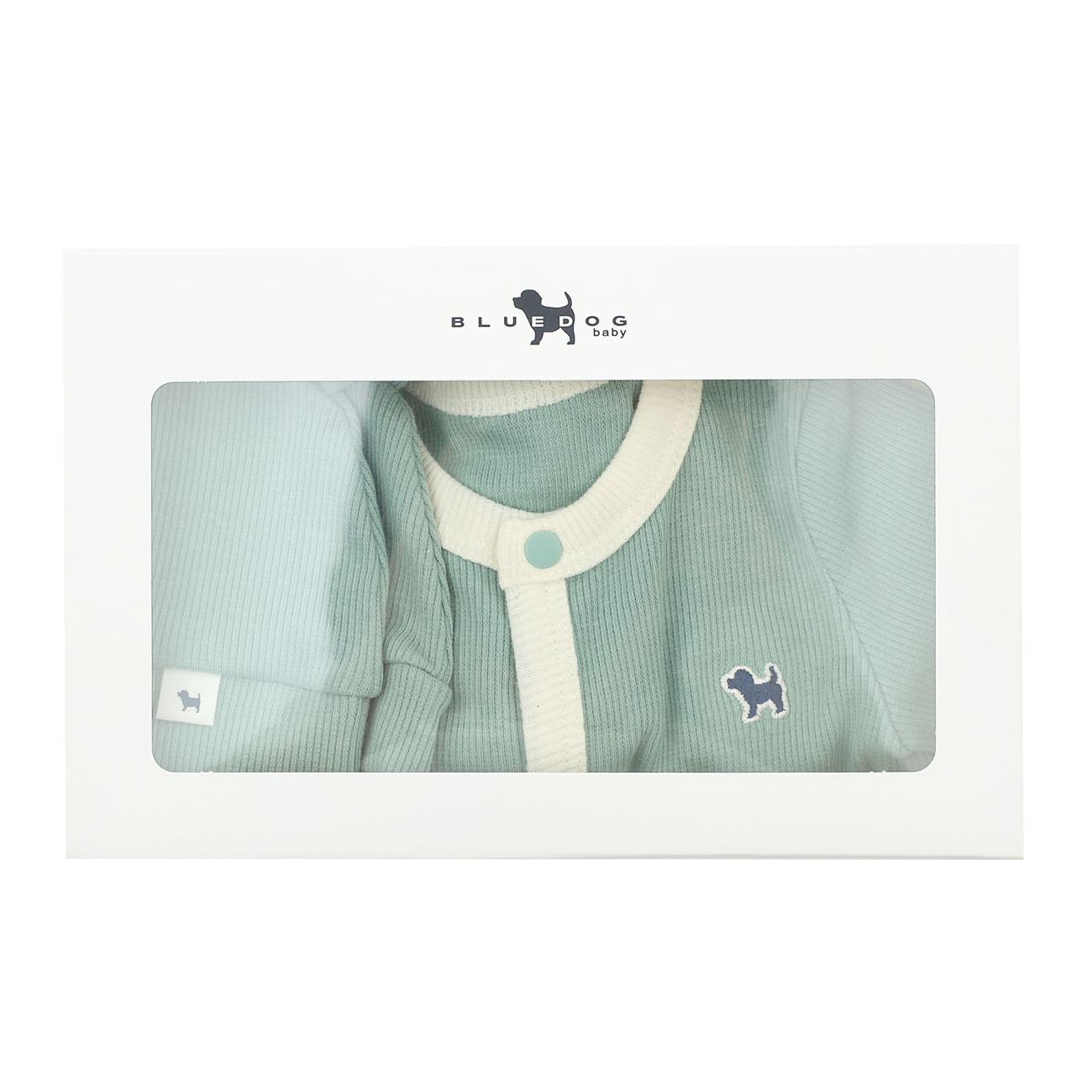 (임신축하,출산,백일,예쁜옷)GN)모달컬러배내바디수트SET+컬러골지양말