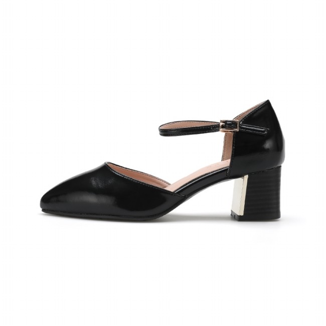 [미소페] 여성 메리제인 펌프스 (5CM) 012512701 C-2B