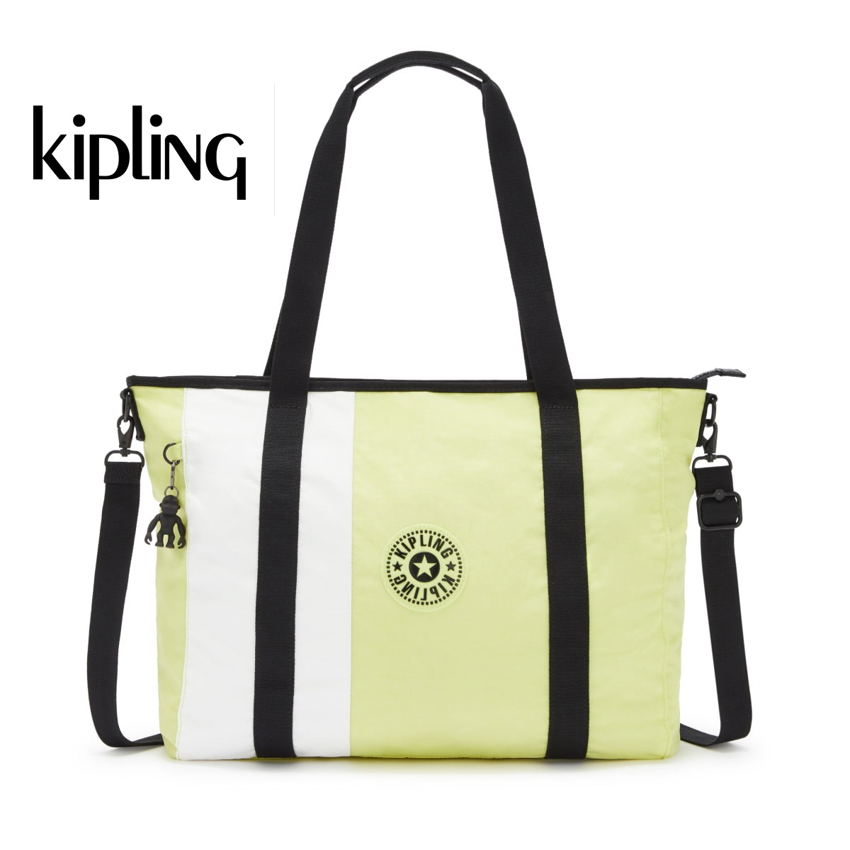 [Kipling 키플링 토트백 여행가방 아쎄니 KLBBT01 LGBL