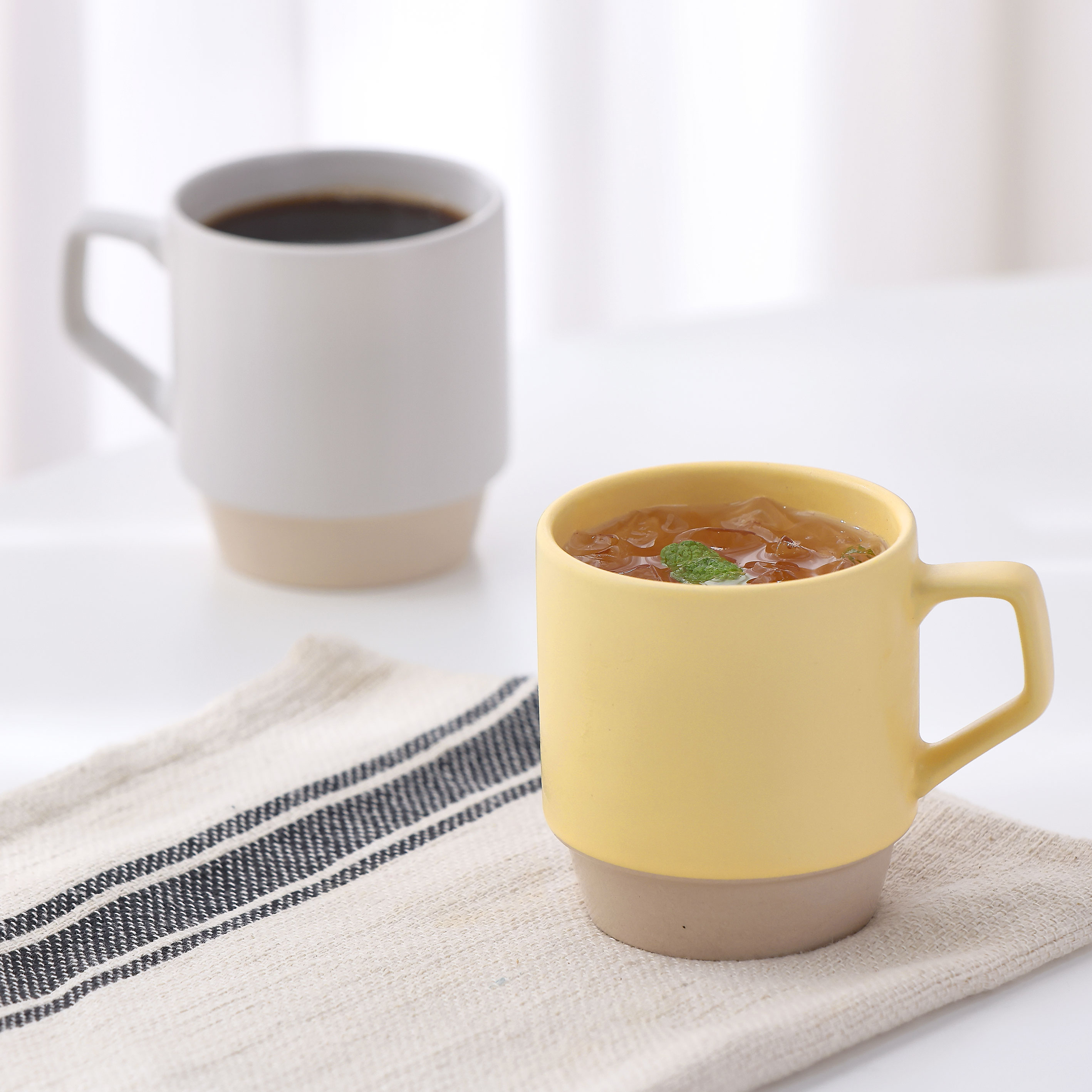 [란데르스] 그옐 머그컵 340ml 2P세트