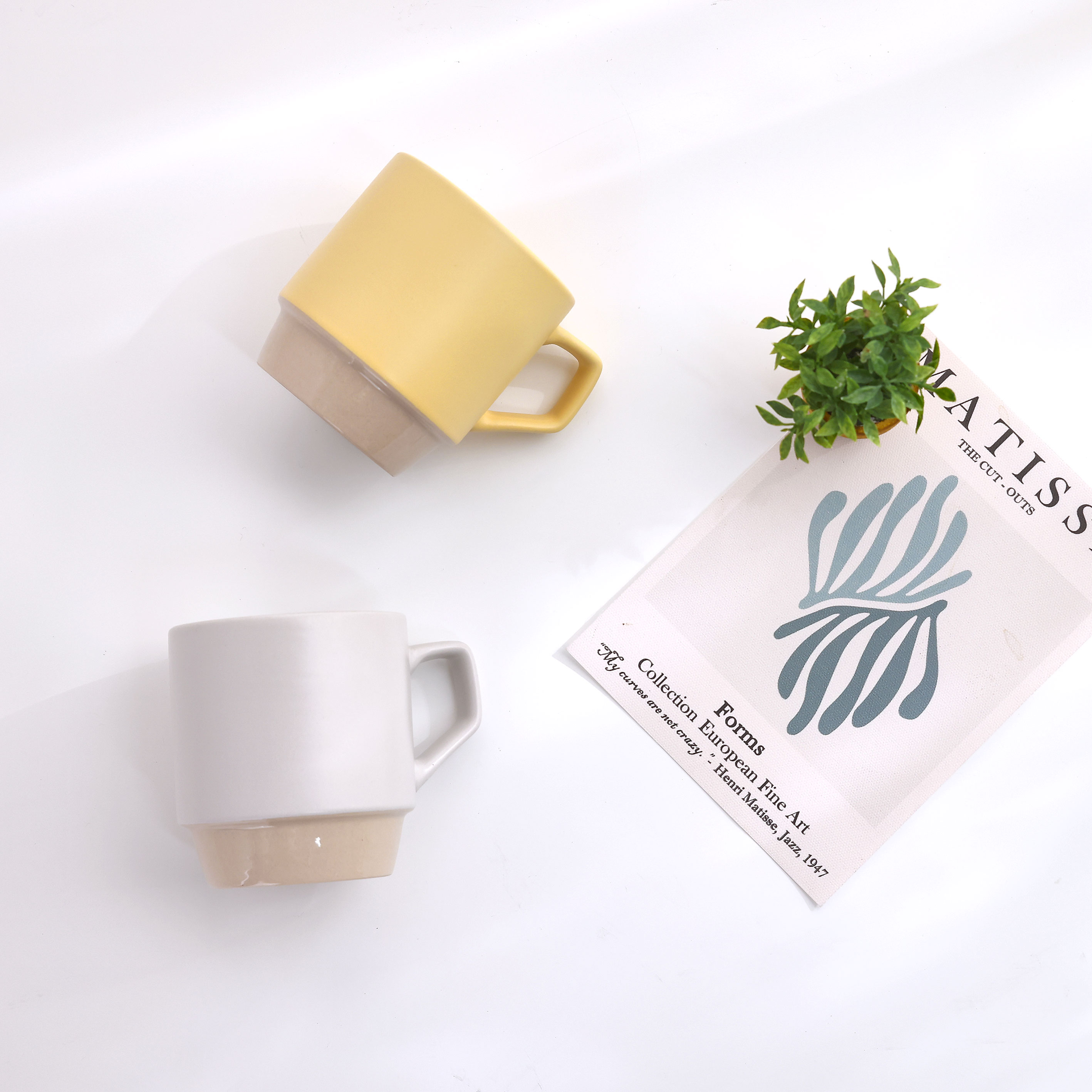 [란데르스] 그옐 머그컵 340ml 2P세트