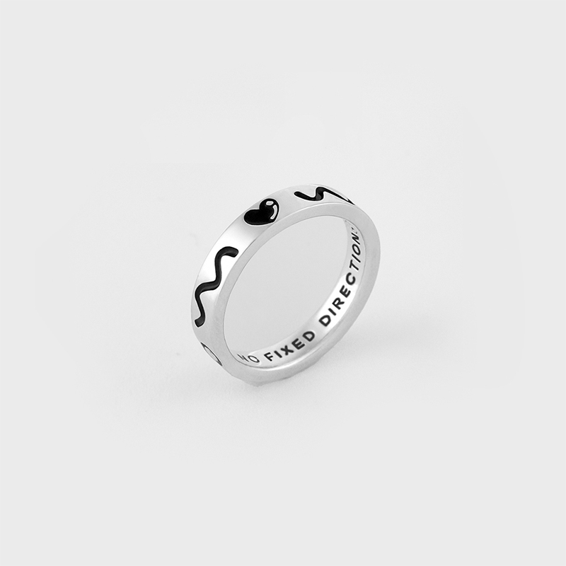 논논 | DOODLE RNG(4mm) SILVER925 | 갤러리아몰