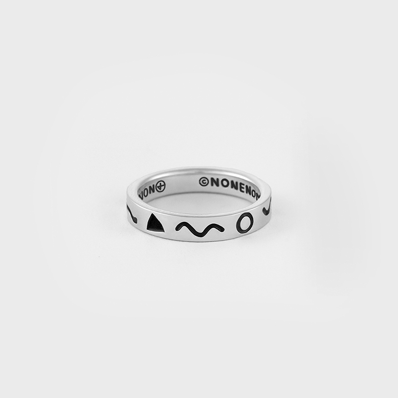 논논 | DOODLE RNG(4mm) SILVER925 | 갤러리아몰