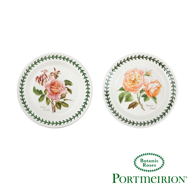 [포트메리온]보타닉로즈 소접시(D형) 18cm 2p(BR)