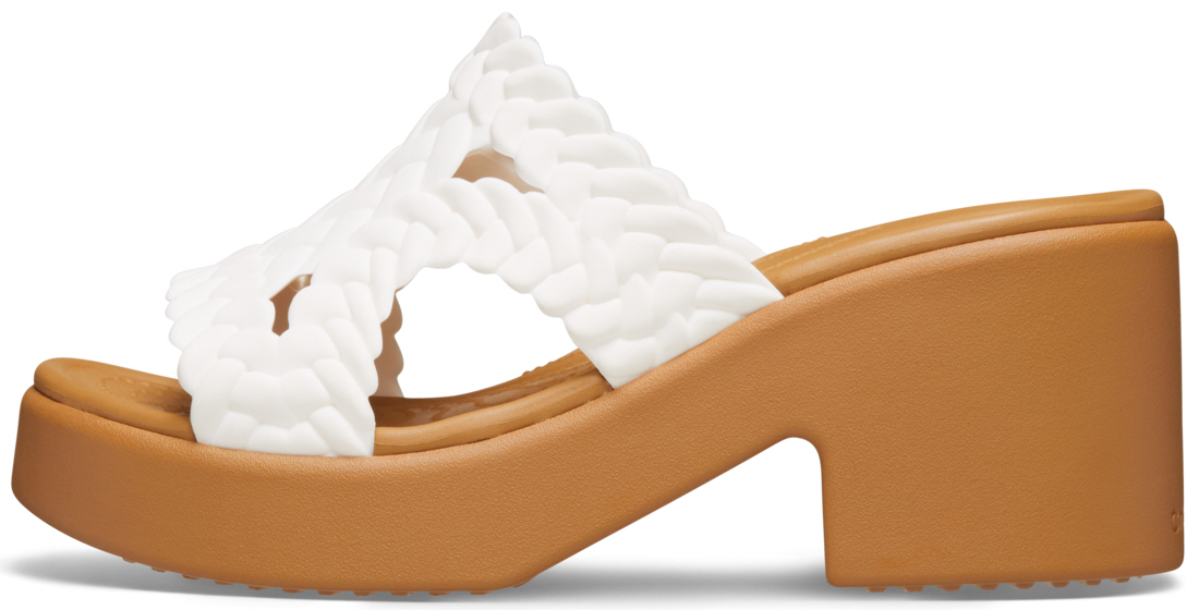 [크록스 본사](여성) 브루클린 우븐 슬라이드 힐 209979-0WV