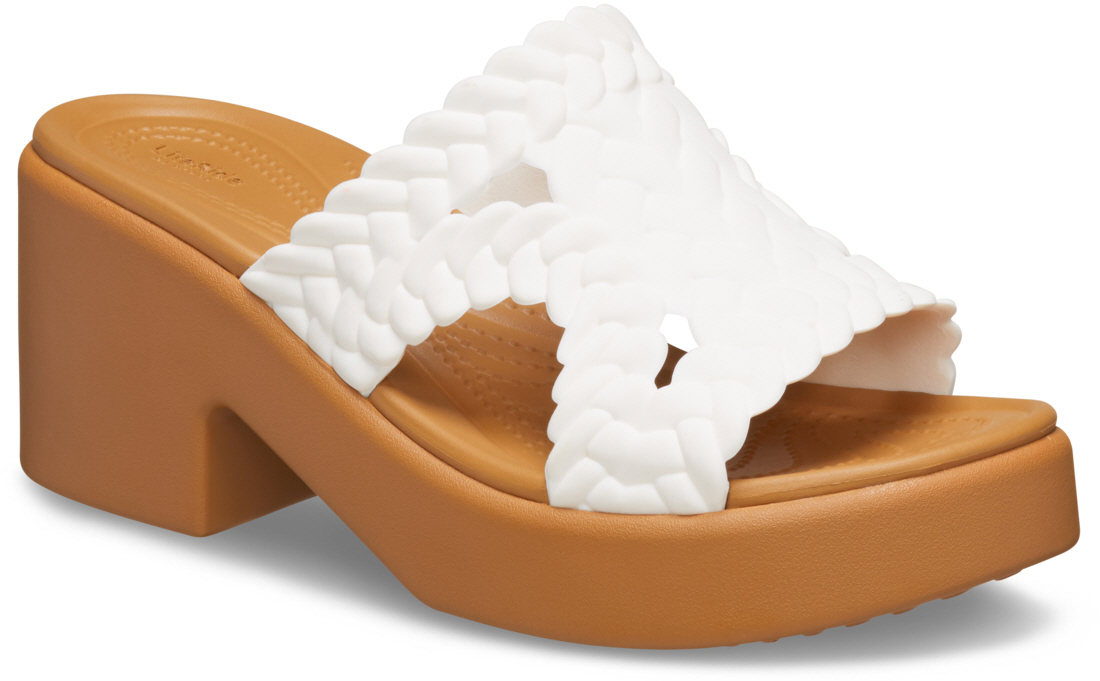 [크록스 본사](여성) 브루클린 우븐 슬라이드 힐 209979-0WV