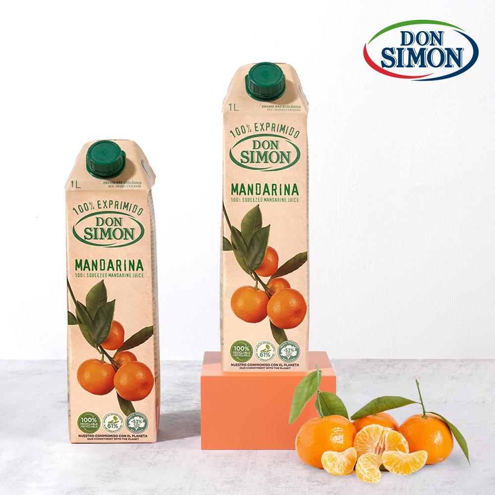 [돈시몬]100% NFC 착즙주스 만다린 감귤 1L X 6팩