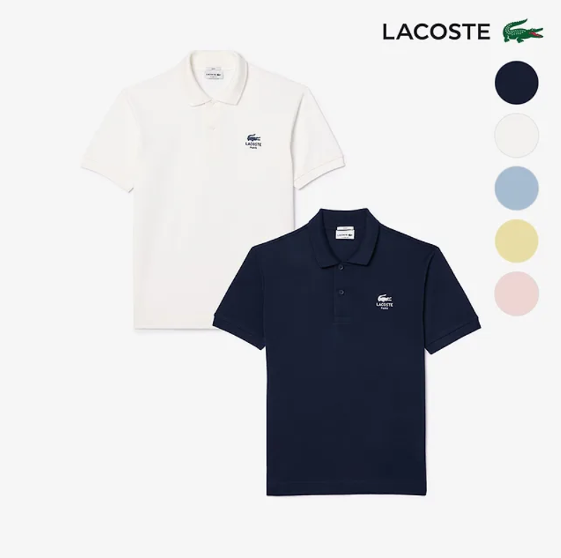 [매장공식]라코스테 스포츠 공용 소프트 브랜딩 반팔 폴로 PH2723-55G