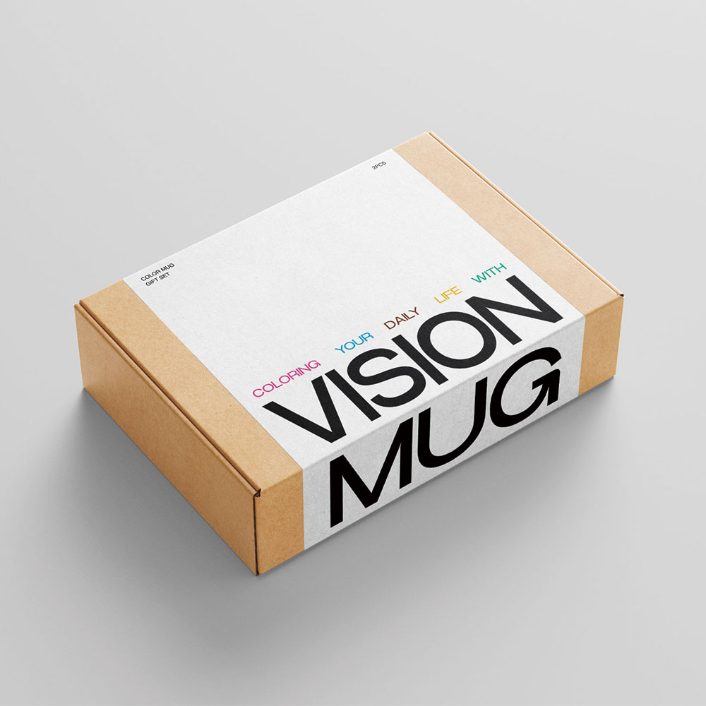 컬러머그컵S 190ml 선물세트(4P)