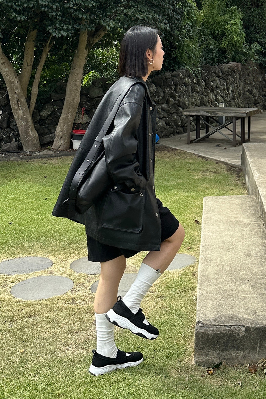Mary run sneakers(black)DG4DA24536BLK