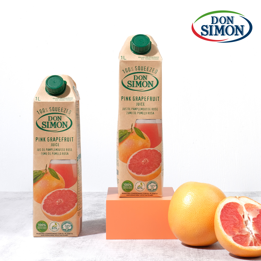 [돈시몬]100% NFC 착즙주스 자몽 1L X 6팩