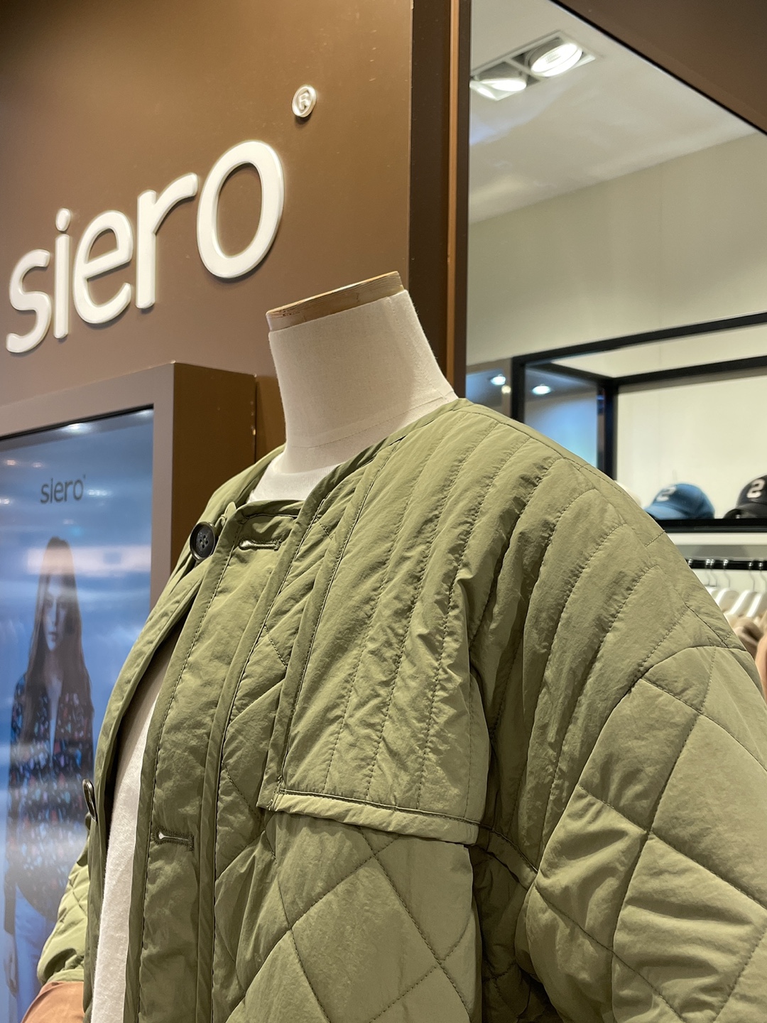 [21F/W]세로&다이아 퀼팅 패딩 점퍼 (SH4JPF512)