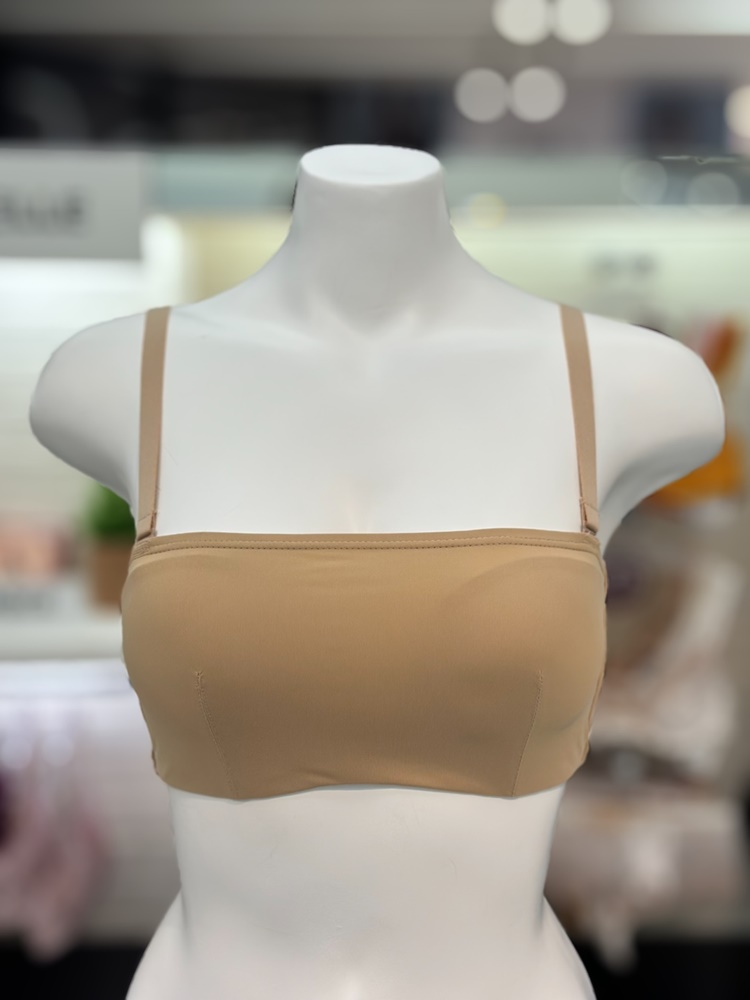 바바라 스킨 일체형 와이어 오프숄더 반도브라(70B,70C,A~C컵) ABR4399-SK