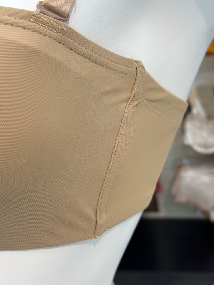 바바라 스킨 일체형 와이어 오프숄더 반도브라(70B,70C,A~C컵) ABR4399-SK