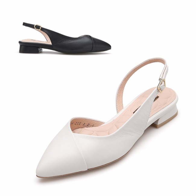 [미소페] 여성 베이직 슬링백힐 (2CM) 012412004 C-2B