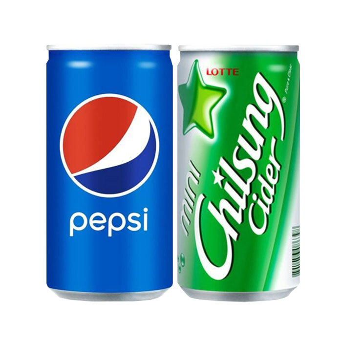 롯데칠성 사이다 190ml x 36캔+펩시 190ml x 24캔