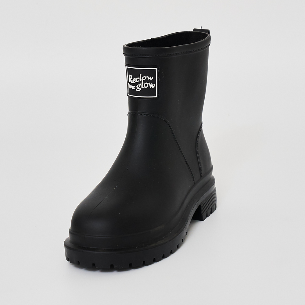 레인부츠 RE-RAIN BOOTS BLACK