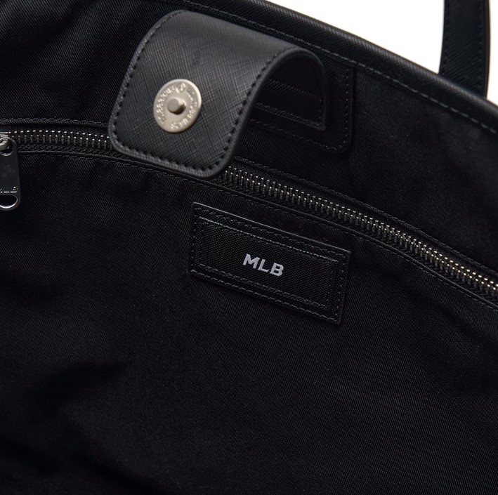 (MLB)24S/S 다이아 모노그램 자카드 라지 토트백 뉴욕양키스 3AORL014N 50BKS