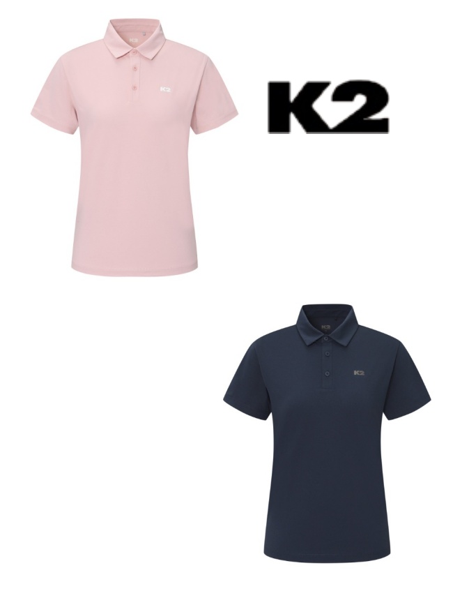 K2 여성 네츄럴 스트레치 폴로 티셔츠 W KWM25286