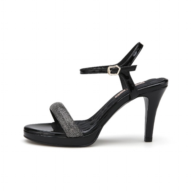 [미소페] 여성 핫픽스 샌들 (9CM) 012424017 C-2B