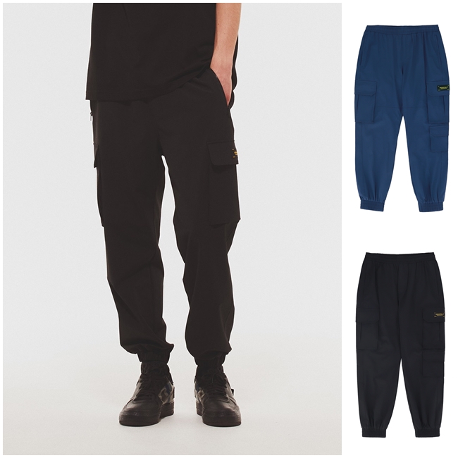 [빈트릴] 기본 우븐 카고 조거 팬츠 바지(BA232PT001/MT)