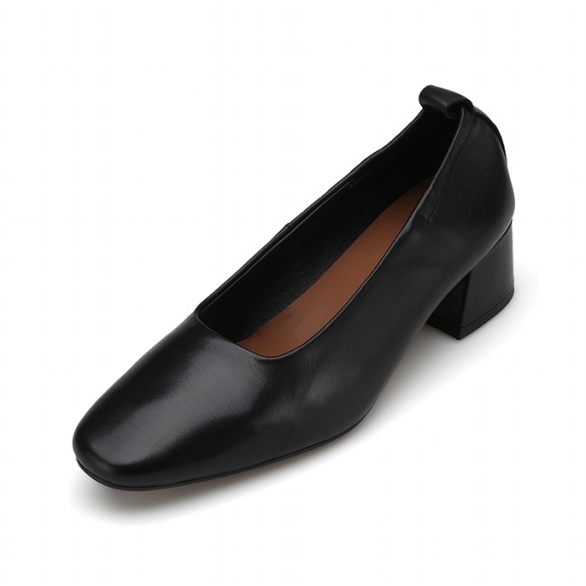 [미소페] 여성 가죽밴딩 펌프스 (4CM) 012431010 C-2B