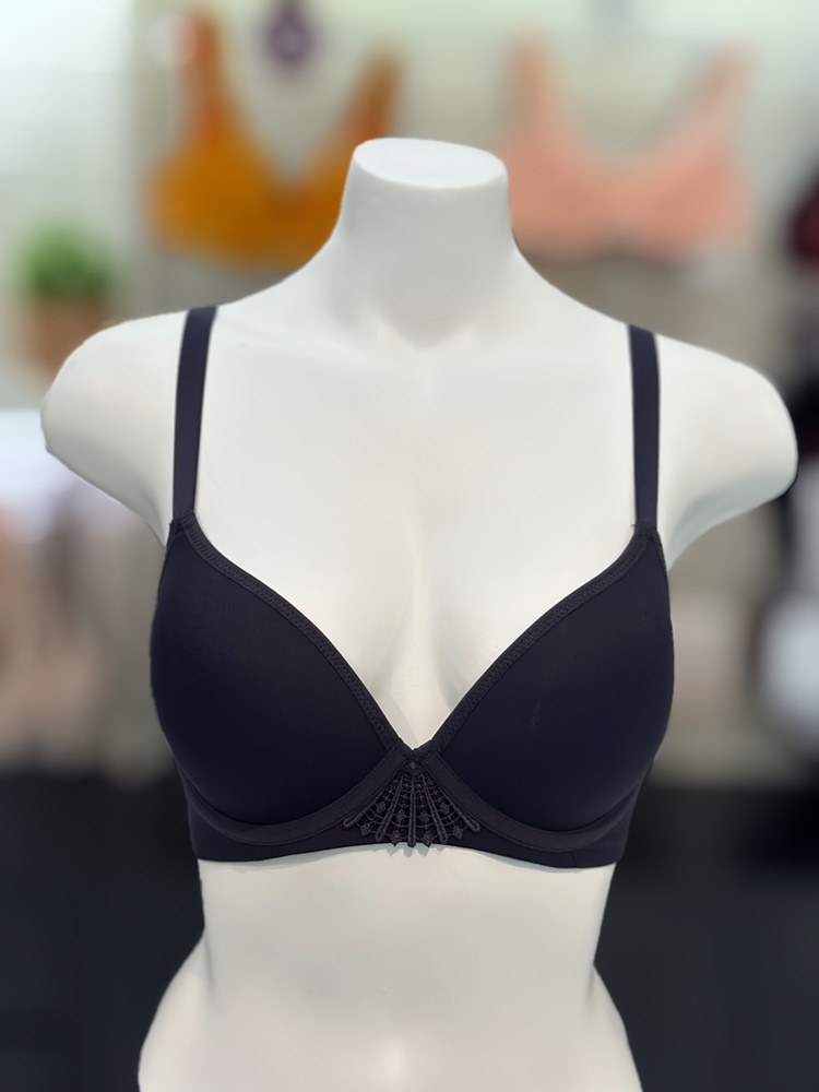 barbara 차콜그레이 심플 노와이어 풀컵브라 (A~C컵,90B,90C) ABR5193