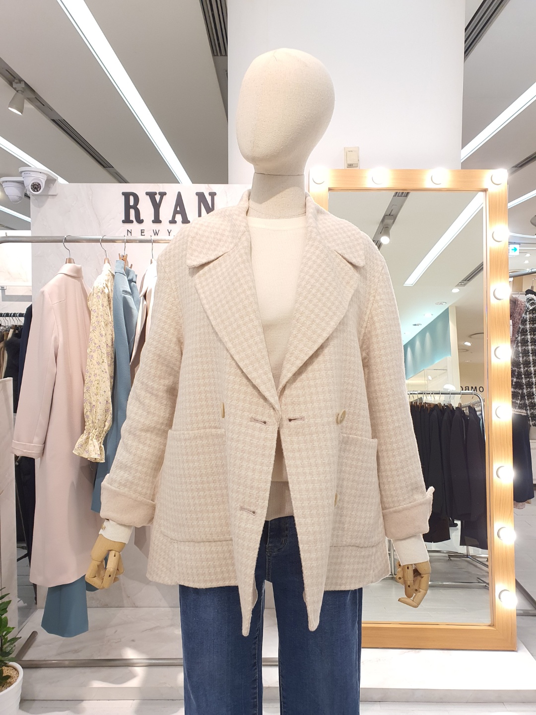 [21S/S] 하운드체크 더블숏자켓 RPAWJK700