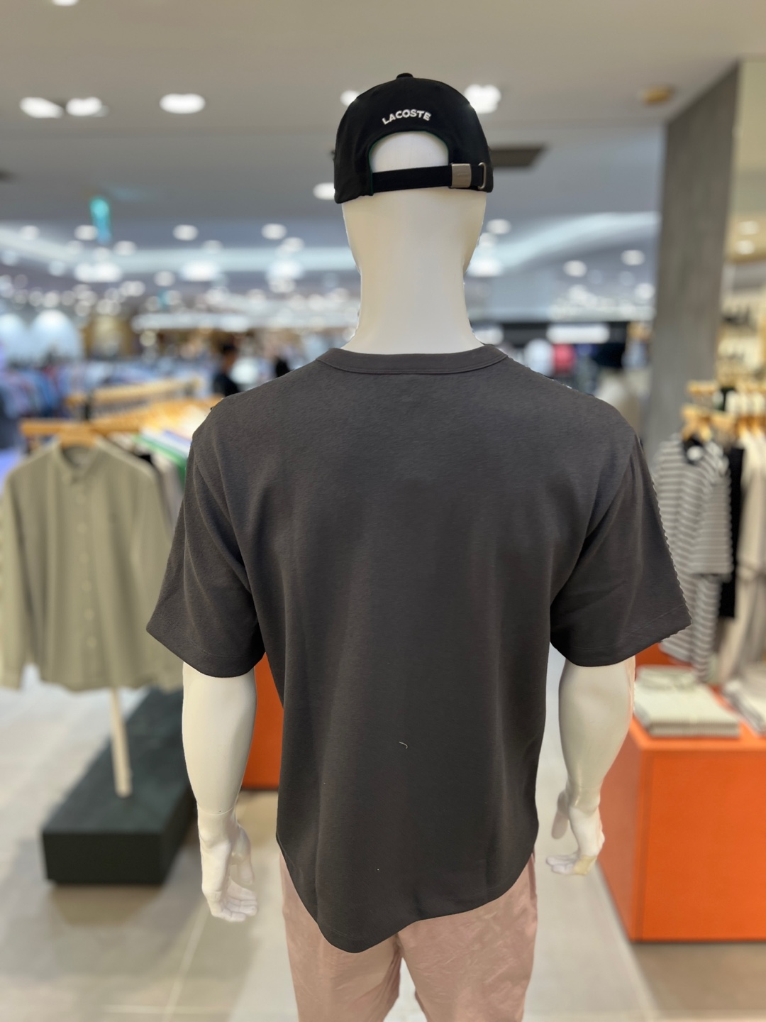 라코스테 남성 톤온톤 테리 크루넥 티셔츠 TH883E-54N 050