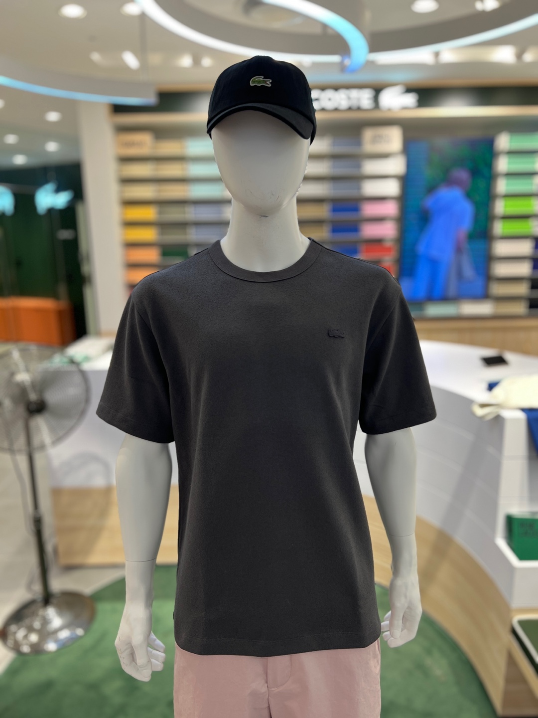 라코스테 남성 톤온톤 테리 크루넥 티셔츠 TH883E-54N 050