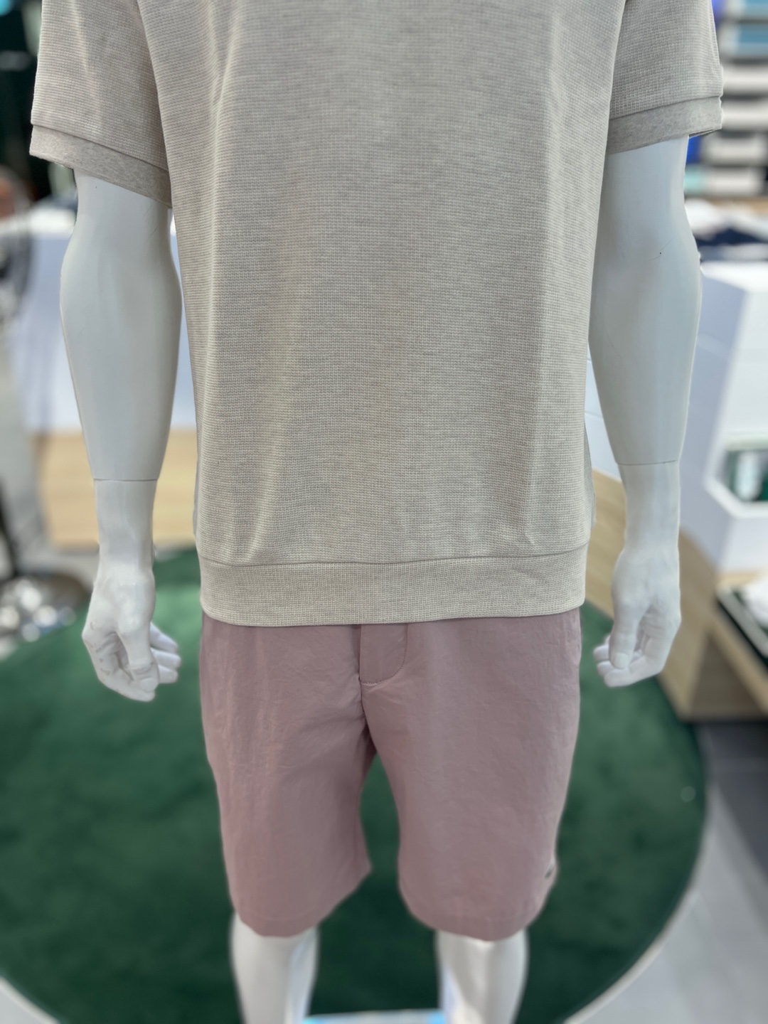 라코스테 남성 허니콤 오픈카라 폴로 티셔츠 PH479E-54N XFJ