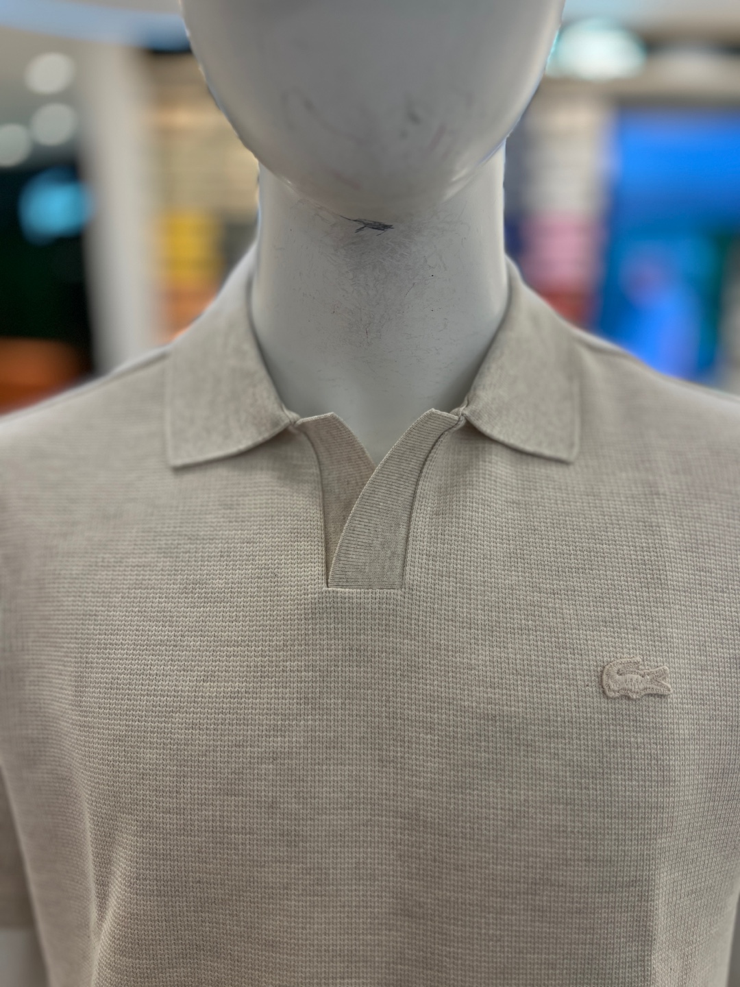 라코스테 남성 허니콤 오픈카라 폴로 티셔츠 PH479E-54N XFJ