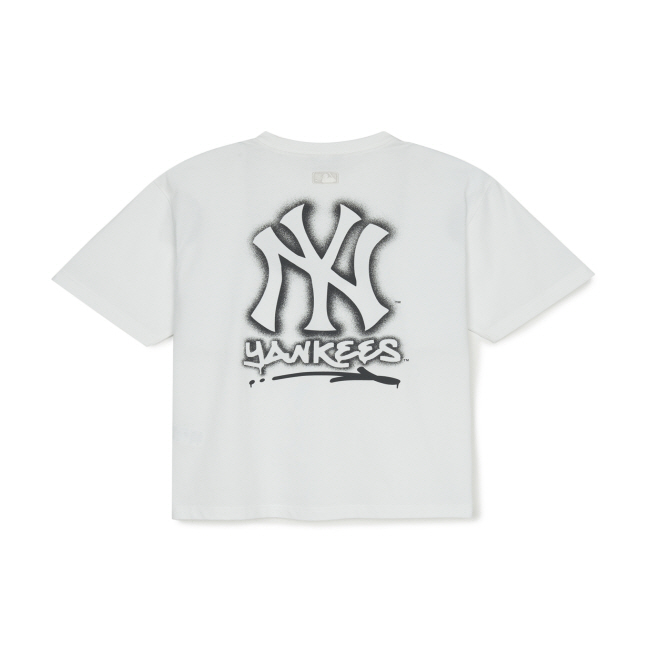 엠엘비 | [MLB]뉴욕양키스 베이직 스트릿 로고 오버핏 반팔 티셔츠(3ATSB0353-50WHS) | 갤러리아몰