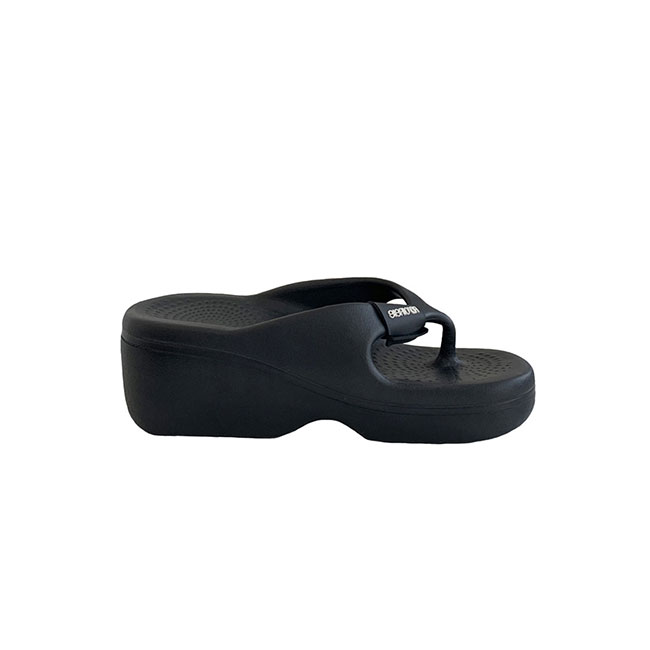 RVIS lump flip-flop black
