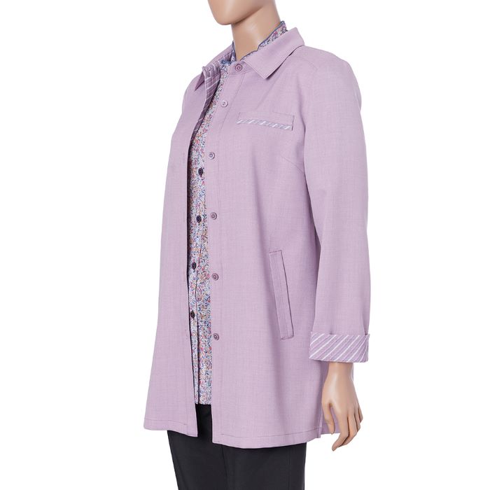 소매배색 블라우스 RD5-BL130