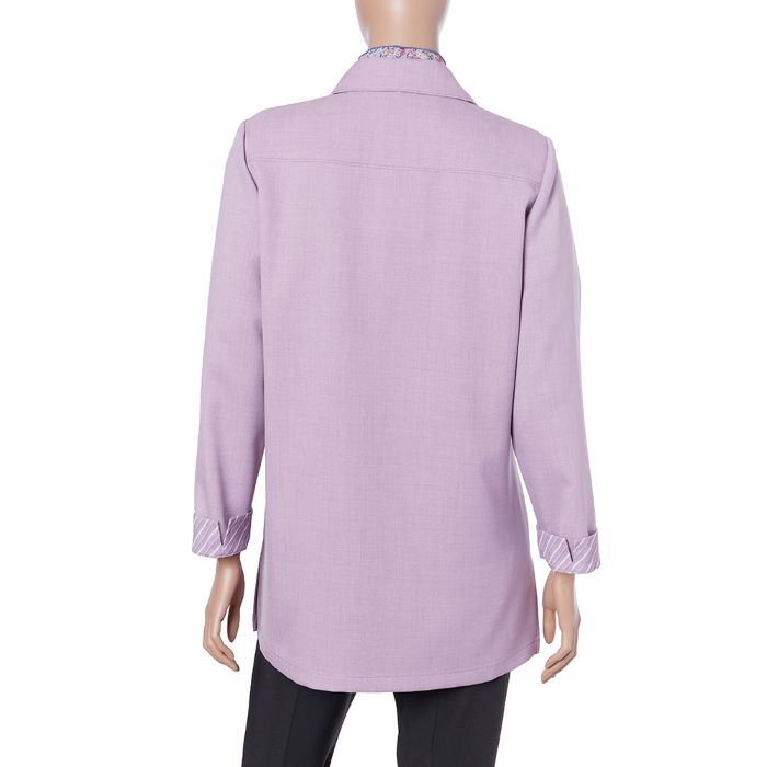 소매배색 블라우스 RD5-BL130