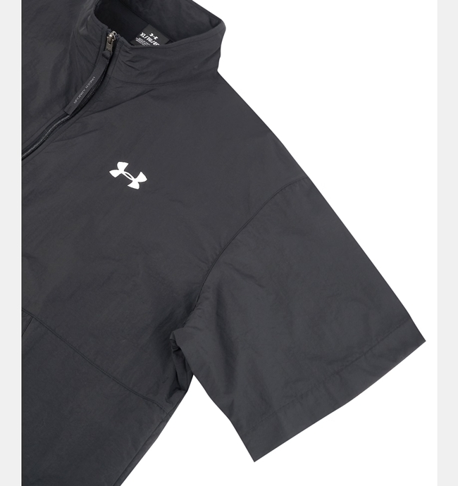 (6007565-001)[언더아머]남여공용 반팔 바람막이 APAC 우븐 아노락