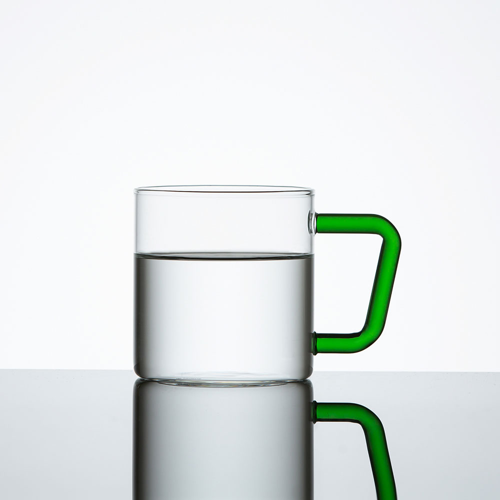 내열유리 컬러머그DW 그린 400ml