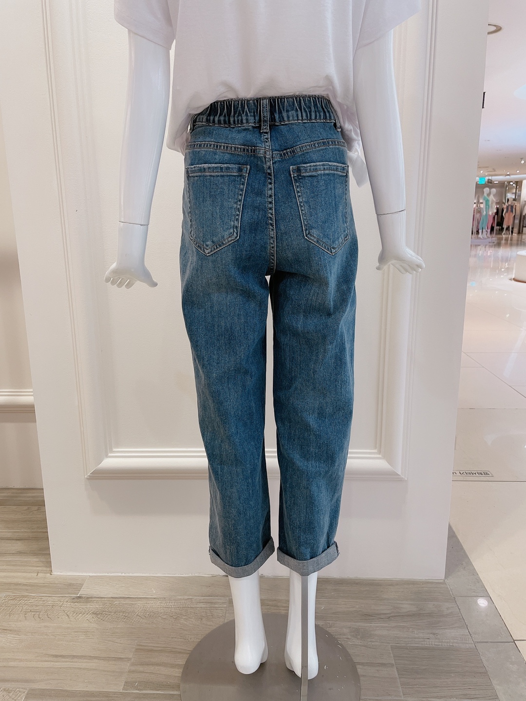 [21SS] 세미 배기 데님 팬츠 (GL4R0SL38)