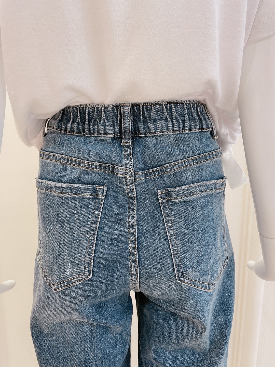 [21SS] 세미 배기 데님 팬츠 (GL4R0SL38)