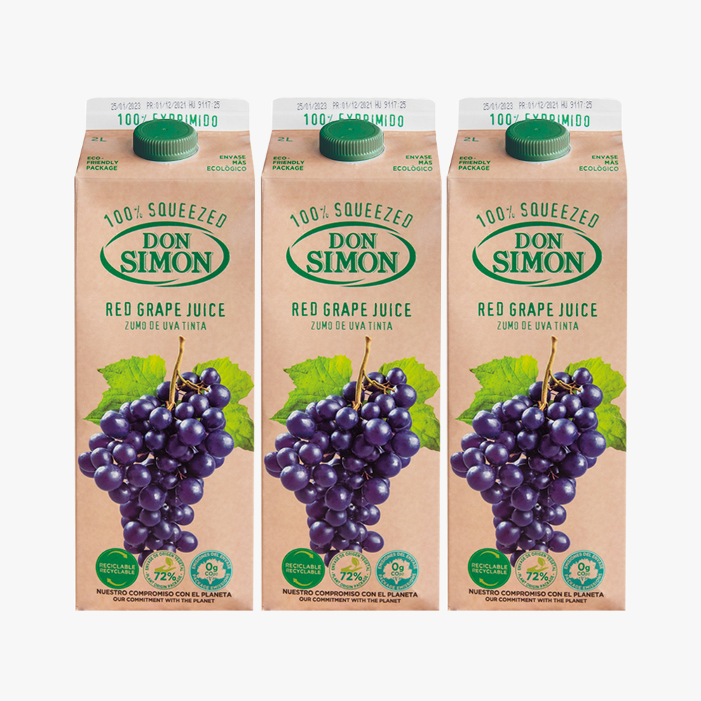 [돈시몬]100% NFC 착즙주스 적포도 2L X 3팩