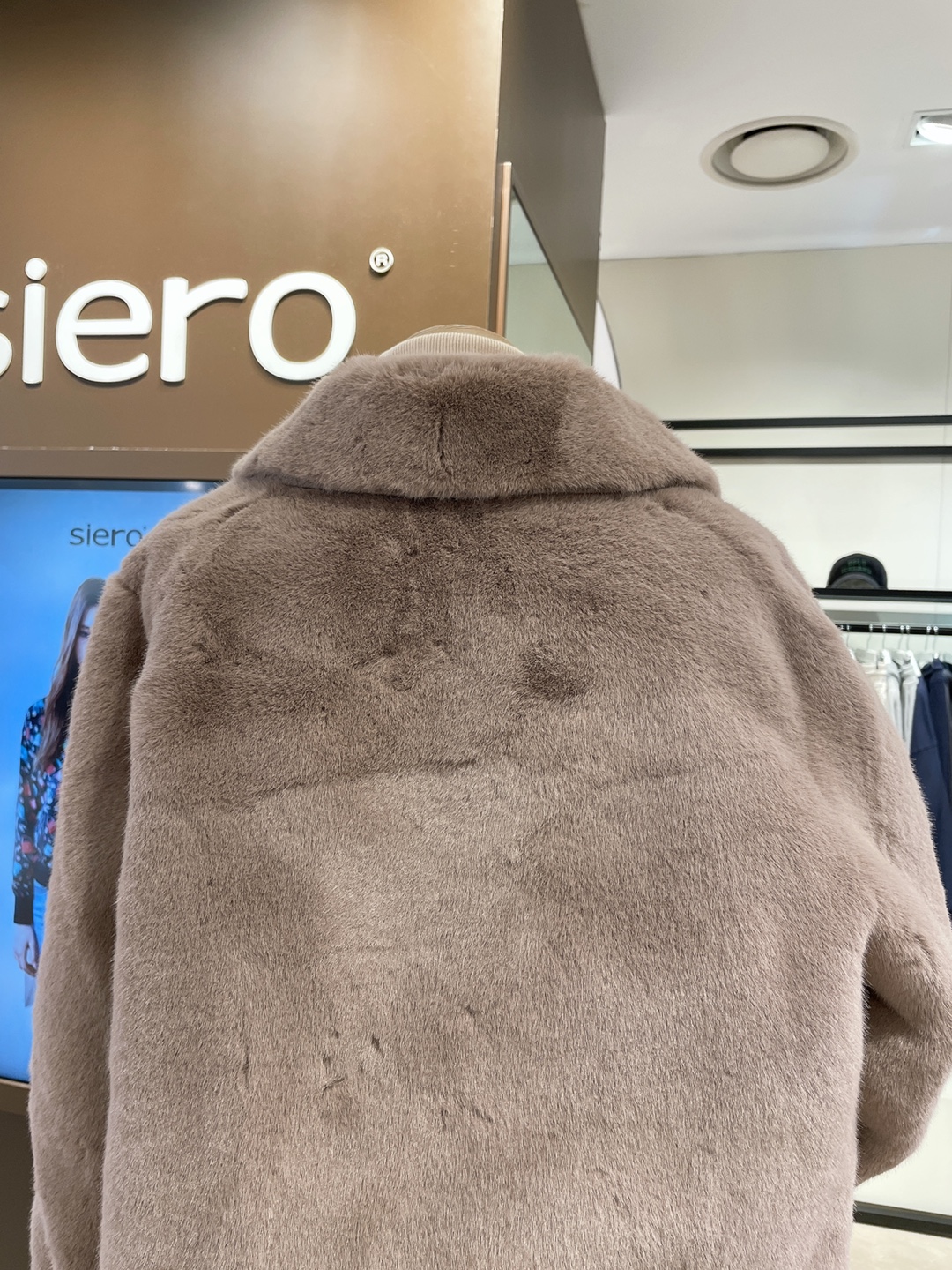 [21F/W]싱글카라 인조 밍크 퍼 코트(SG4LTF362)