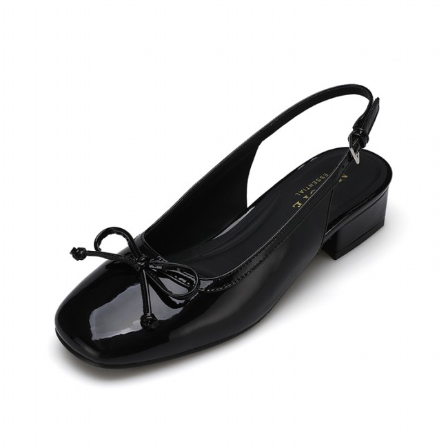 [미소페] 여성 리본장식 슬링백 (3CM) 012512705 C-2B